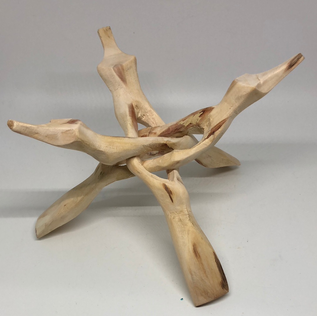8" Natural Wooden Tripod Stand – Beyond A Dream LLC