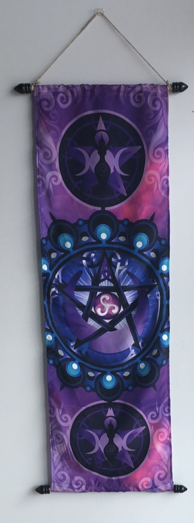 French Crepe Pentacle Banner – Beyond A Dream LLC